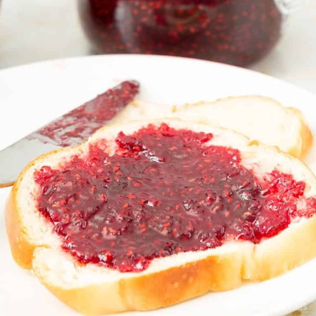 Red Raspberry Preserves (8 oz) — Eden Ridge Acres